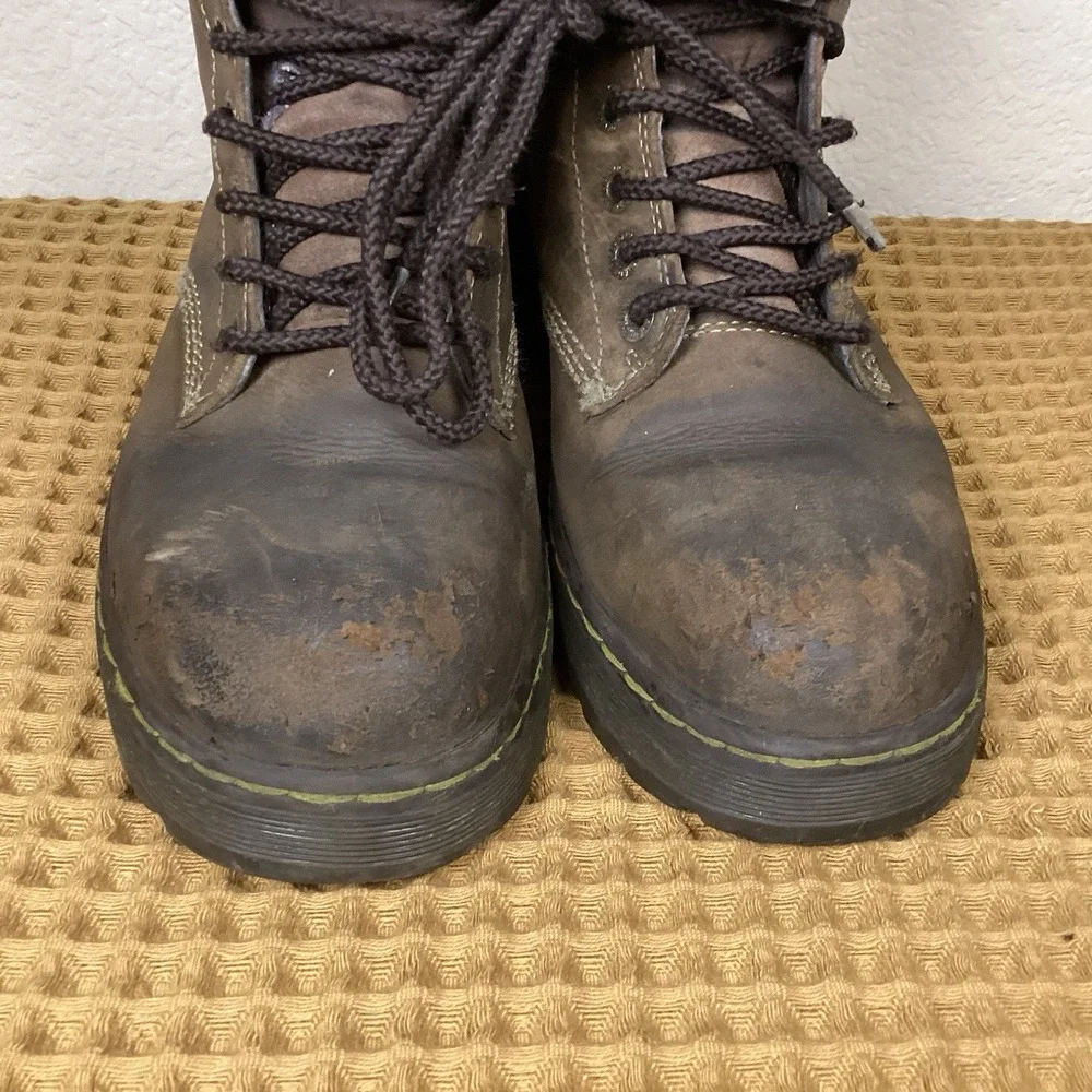 Dr. Martens | Shoes | Dr Martens Winch St Steel Toe Boots Brown Leather ...